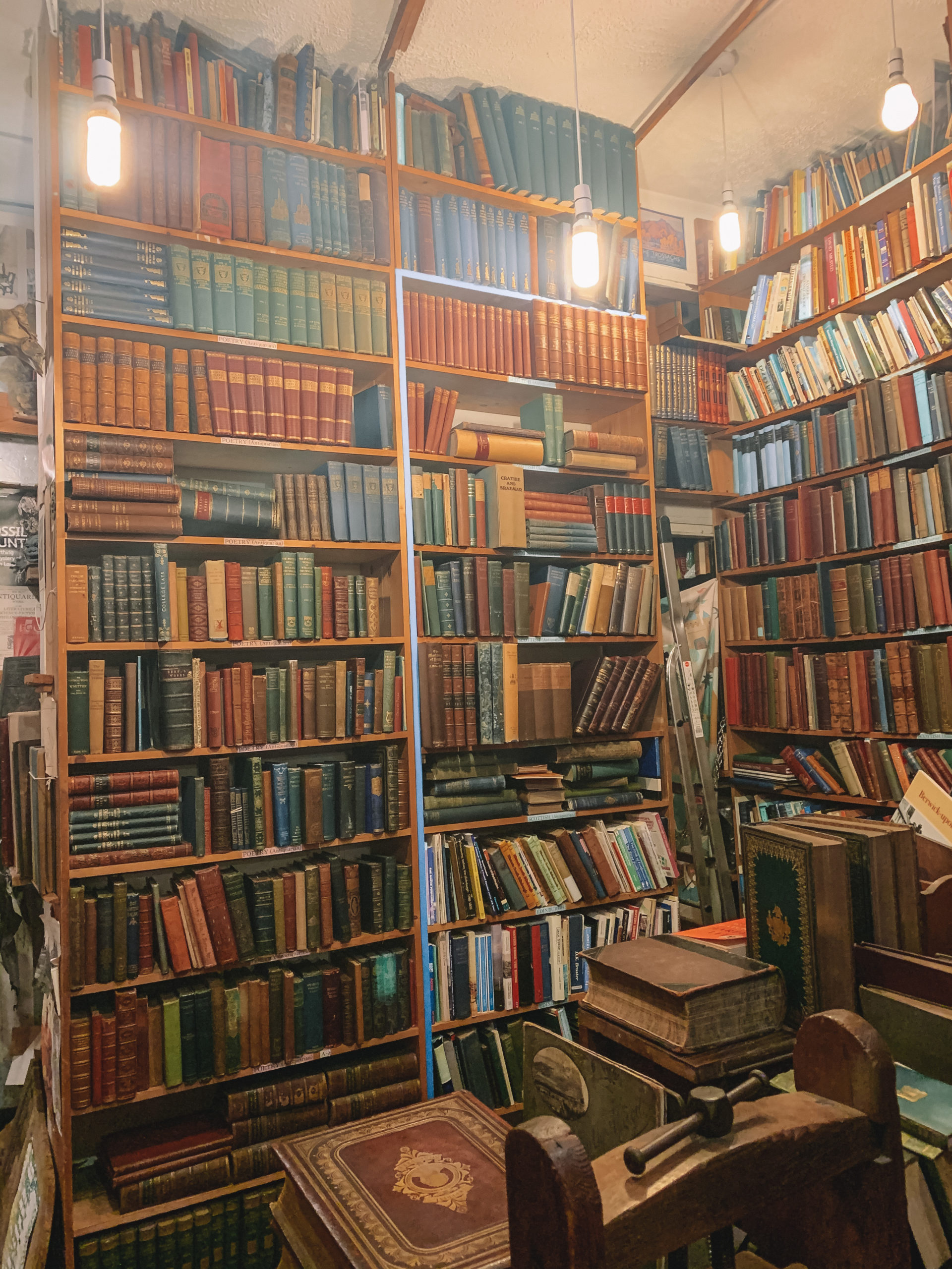 Visite à travers les librairies d’Édimbourg - Wanderlust Ale